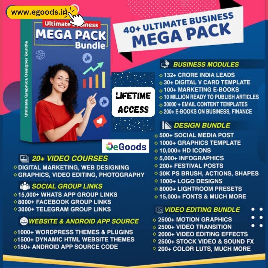 40 Business Essentials Mega GRAPHIC BUNDLE, Professional Business ...