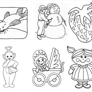Children's COLORING PAGES Bundle Abc Alphabet & Animals 10,000 Fun ...