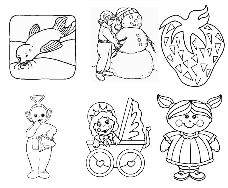 Children's COLORING PAGES Bundle Abc Alphabet & Animals 10,000 Fun ...
