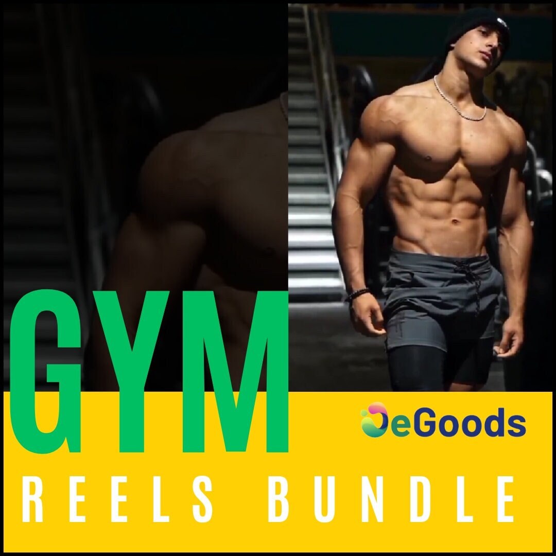 FITNESS GYM REELS Bundle, Boost Your Fitness Brand Instagram Reels ...