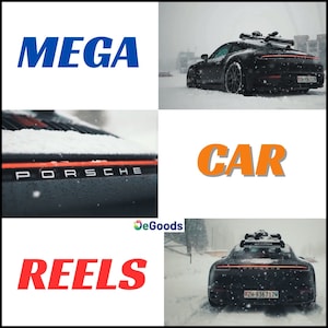 CAR REELS BUNDLE - 2500+ Reels Bundle. Videos for Reels, Youtube Shorts ...