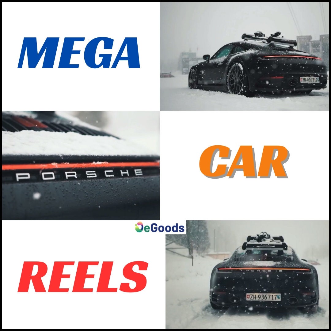 CAR REELS BUNDLE 2500 Reels Bundle. Videos for Reels, Youtube Shorts ...