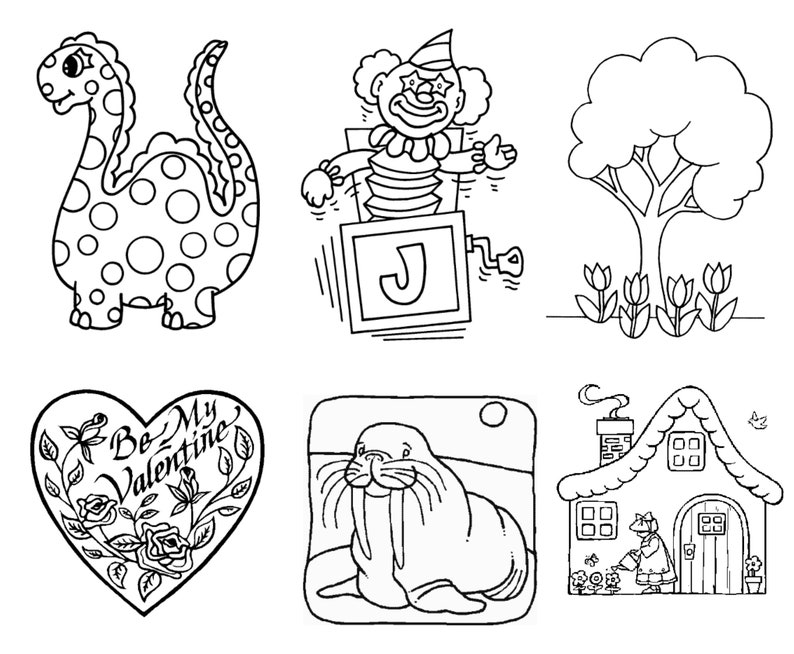 Children's COLORING PAGES Bundle Abc Alphabet & Animals 10,000 Fun ...