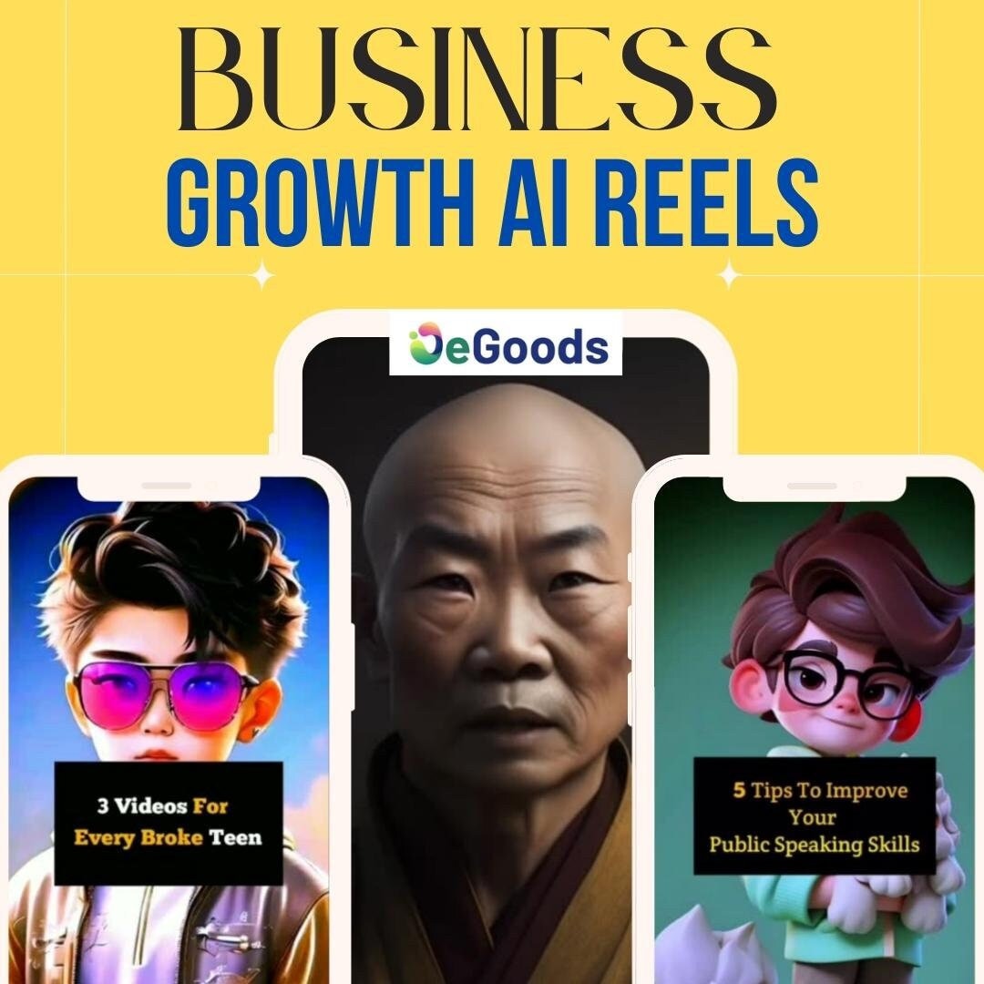 BUSINESS GROWTH REELS, Business Growth Ai Reels, Tiktok and Instagram ...