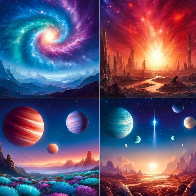 UNIVERSE REELS BUNDLE, 1000 Reels Cosmic, Galactic & Space Theme ...