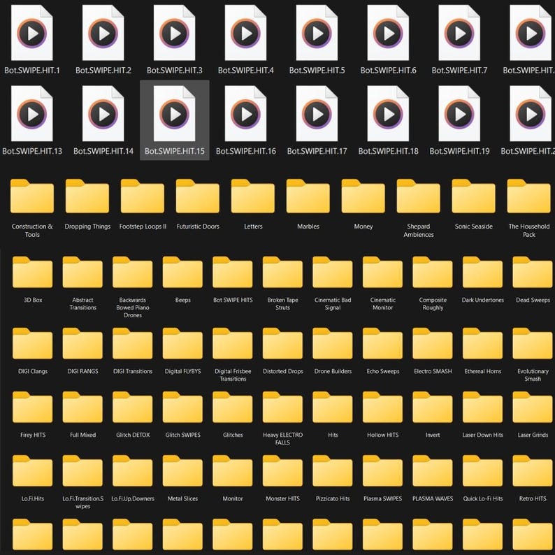 20000+ Professional SOUND EFFECT Pack, Royalty-free Sound Effects, SFX ...