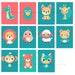 47 Cute Animals Posters Bundle for Kids' Room Decor, Set of Prints ...