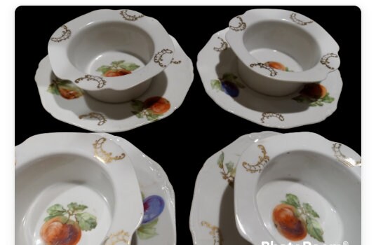 Rare Wheelock & Co German Soft Porcelain - Etsy