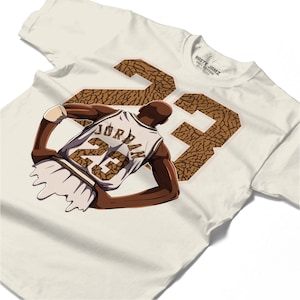 MJ 23 Back Shirt Match Jordan 3 Palomino Shirt in Natural - Etsy