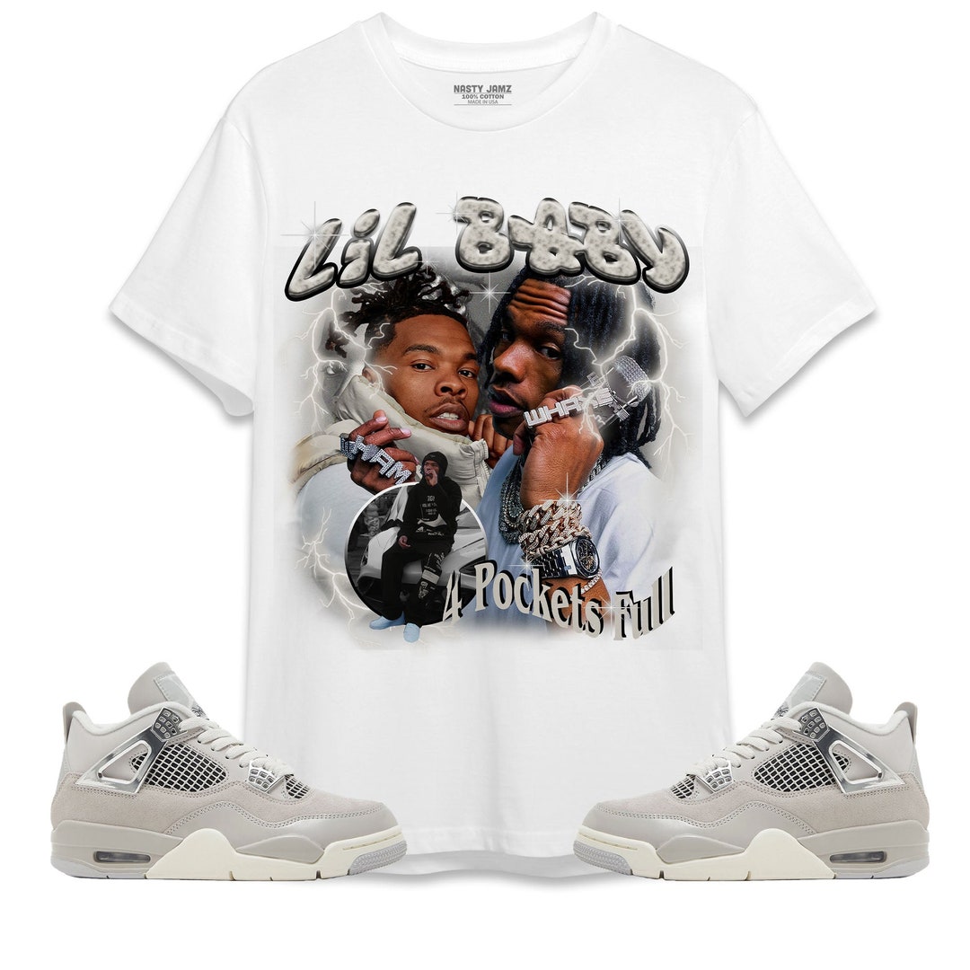 Jordan 4 Frozen Moments Unisex Shirt Kid Toddles Lil Baby - Etsy