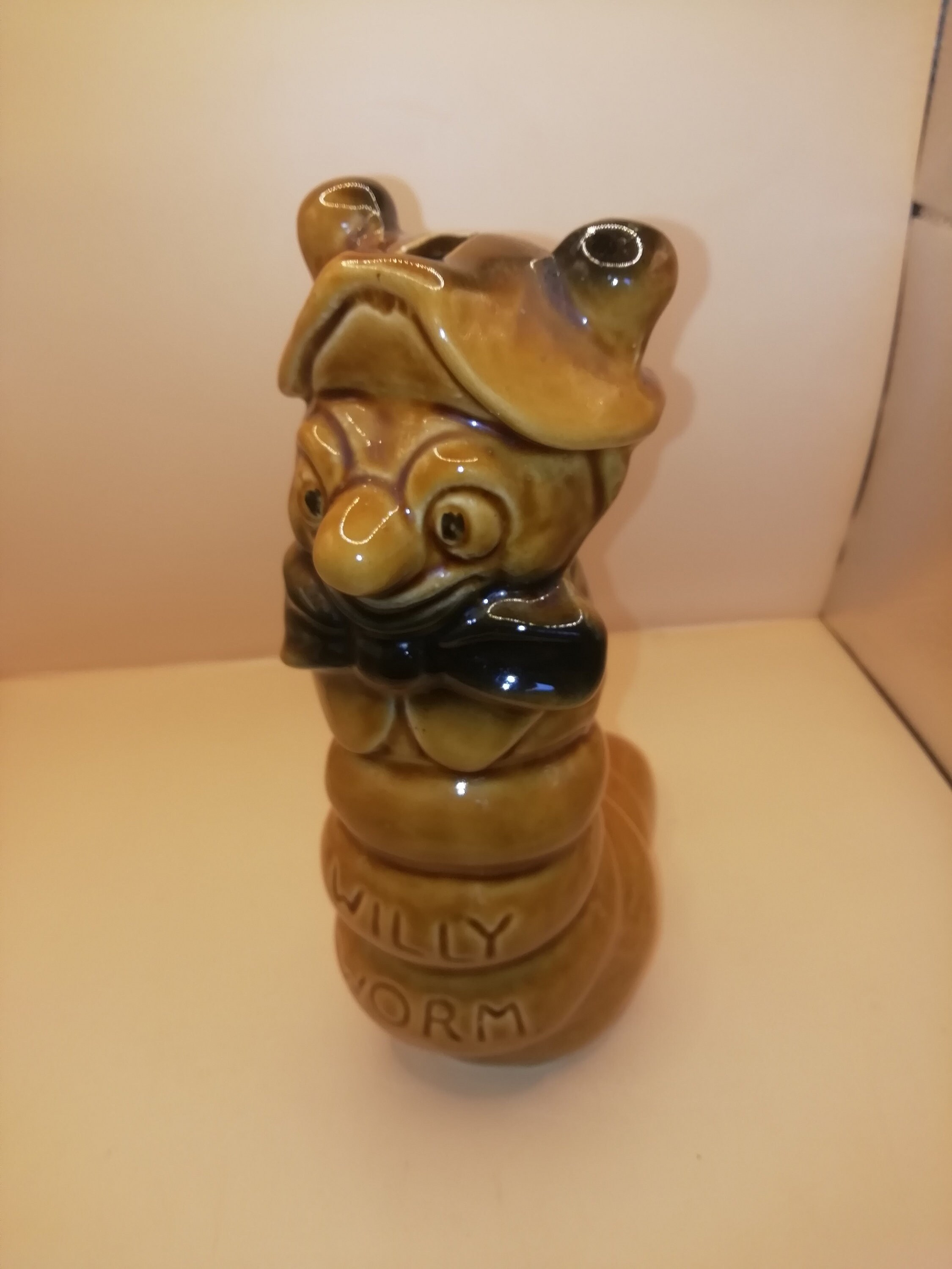 Vintage Ceramic Willy Worm Money Box From the 1960 Very Good-rare and ...