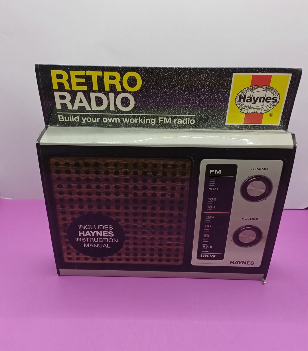 Haynes HRR1493 Retro Radio Construction Kit, Unused, Complete, Build ...