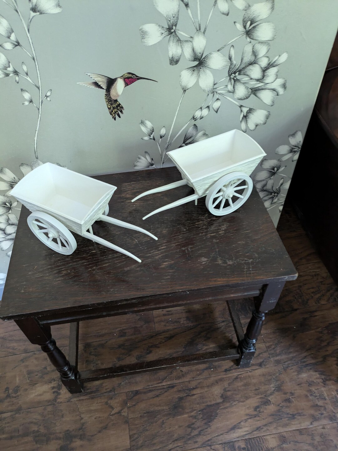 Vintage Dialene Better-maid Plastic Plant Pot Horse Cart Flower ...