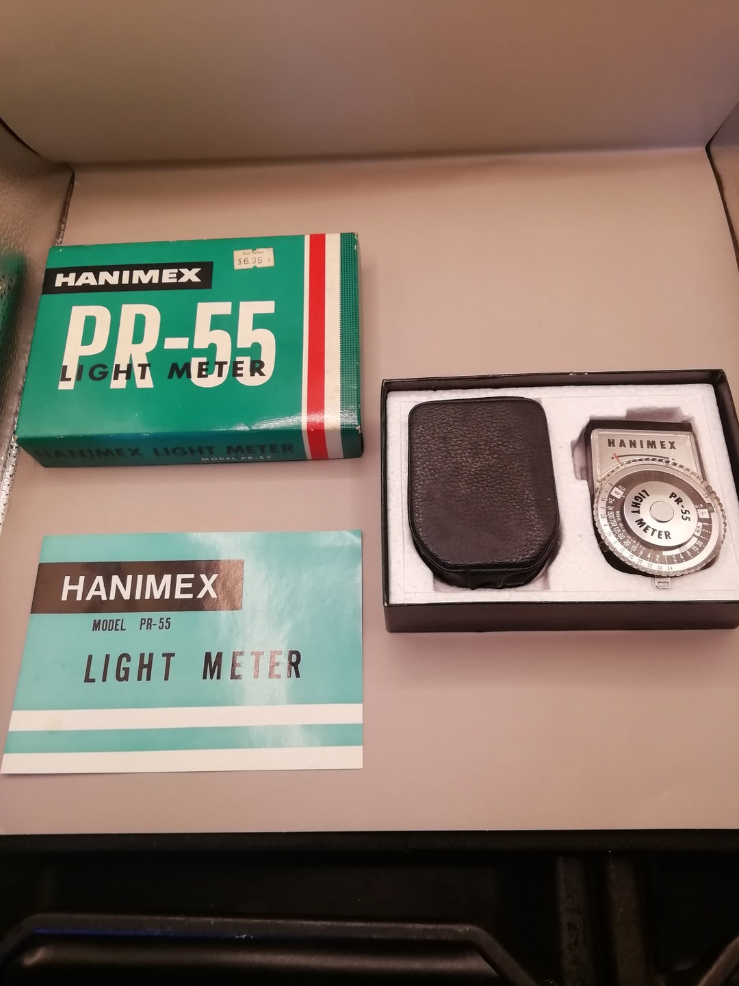 Vintage Hanimex PR-55 Light Meter Complete in Original Box - Etsy