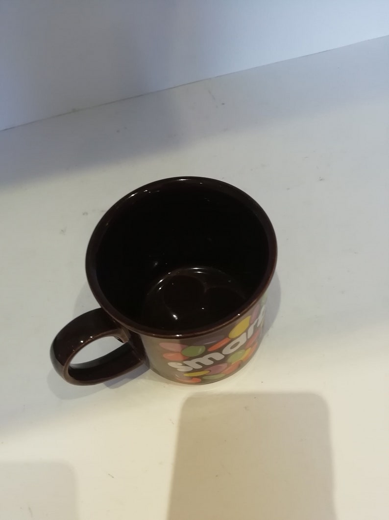 Vintage 1980's Smarties Brown Collectable Ceramic Mug by Hornsea ...