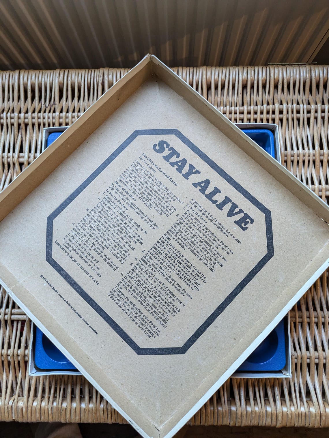 Vintage "staying Alive" Board Game by MB Games From 1976, Complete With ...