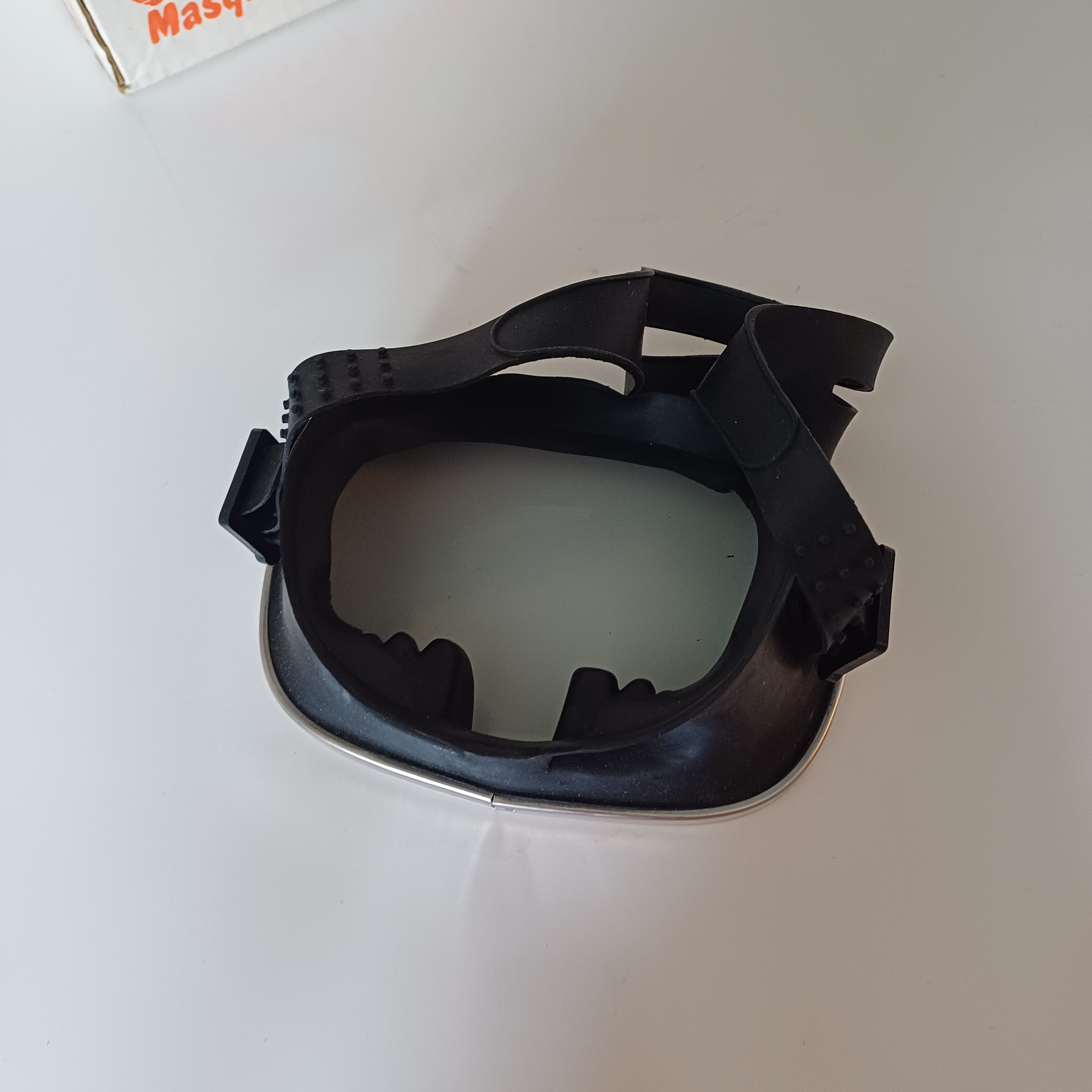 Vintage 1960s Square Vision Max Scuba Snorkeling Mask Made in Marseille ...
