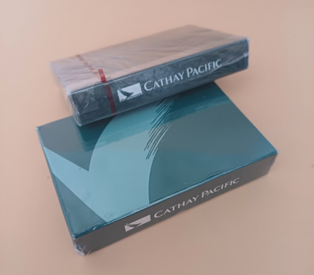 CATHAY PACIFIC PLAYING Cards, New Sealed Cathay Airlines Single Playing ...