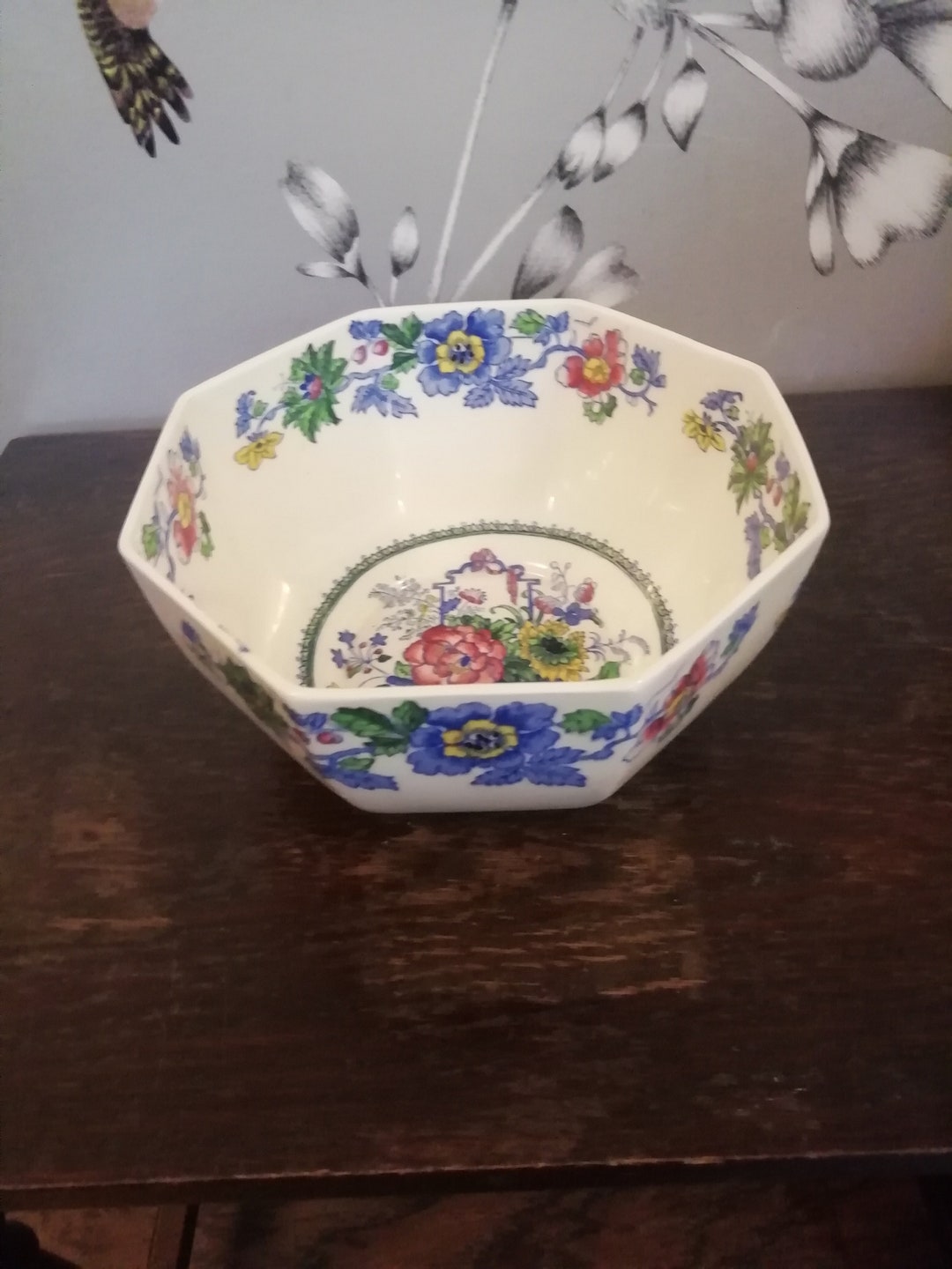1940s Masons Ironstone Strathmore C4792 Octagonal Fruit Bowl - Etsy