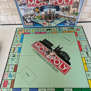 Monopoly Cambridge Edition Complete - Etsy