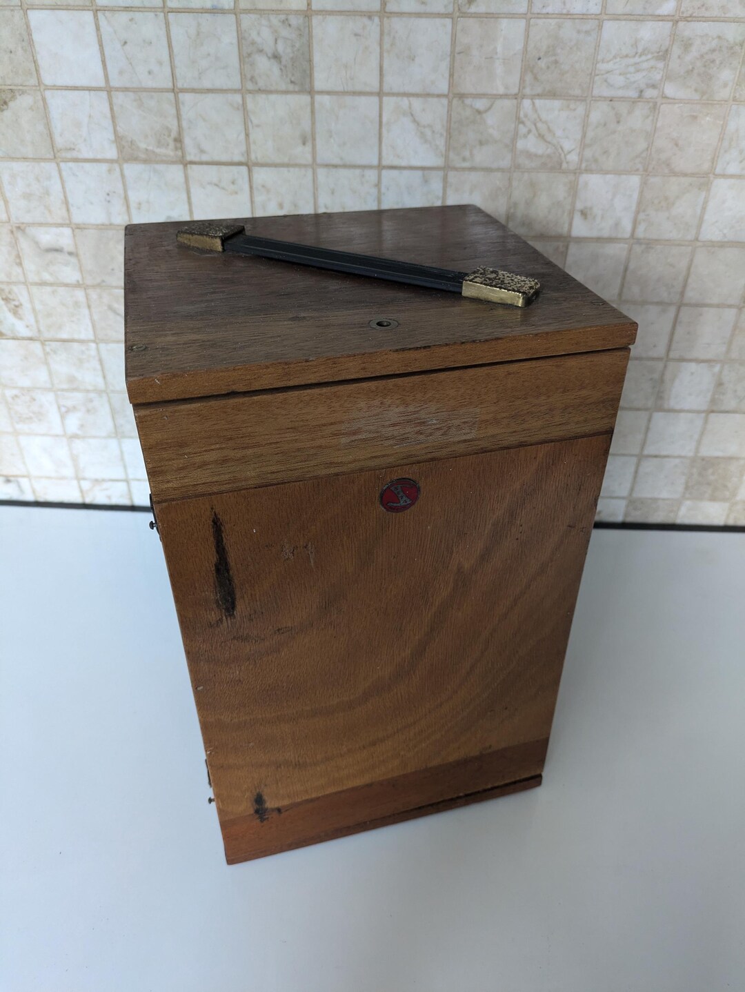 Vintage Mid-century Empty Wooden Microscope Box by SETA of England ...
