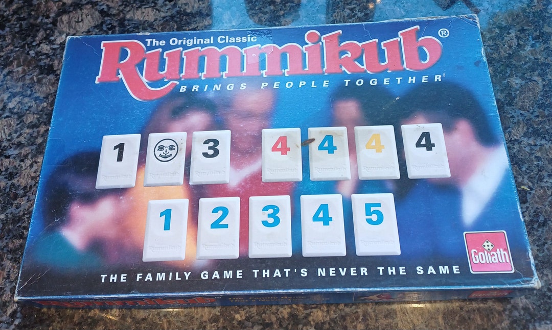 The Original RUMMIKUB 1995 Classic Edition Family Party Game Complete ...