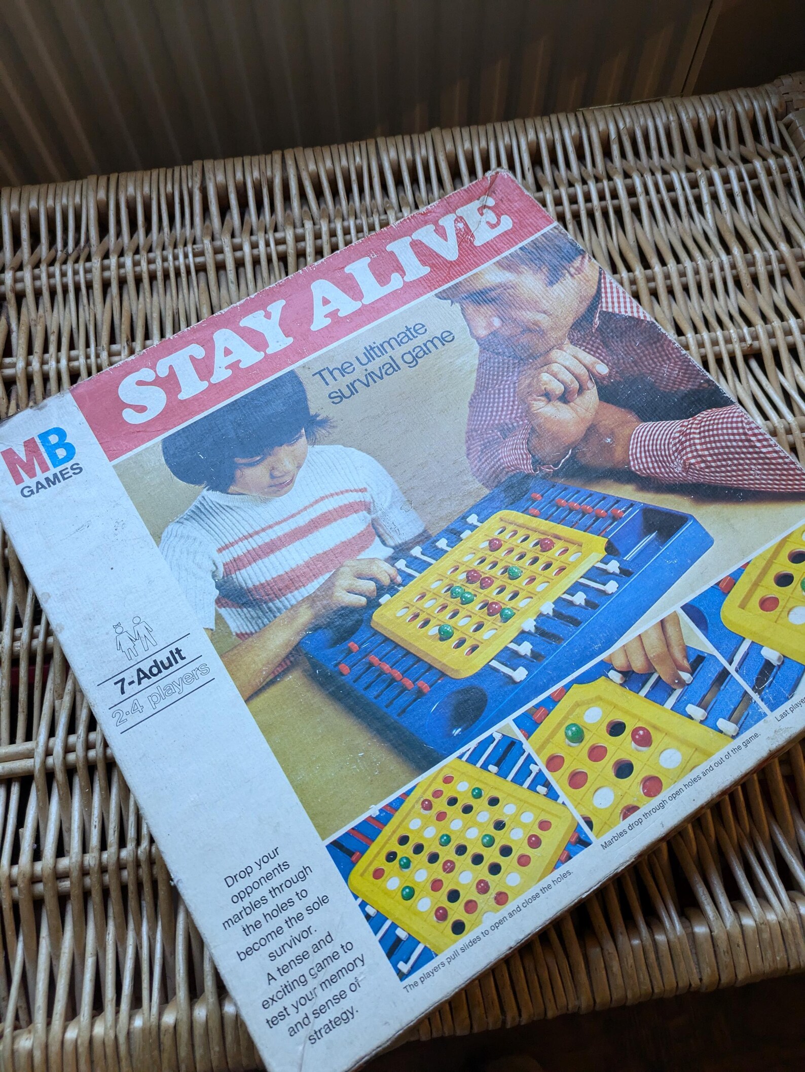 Vintage "staying Alive" Board Game by MB Games From 1976, Complete With ...
