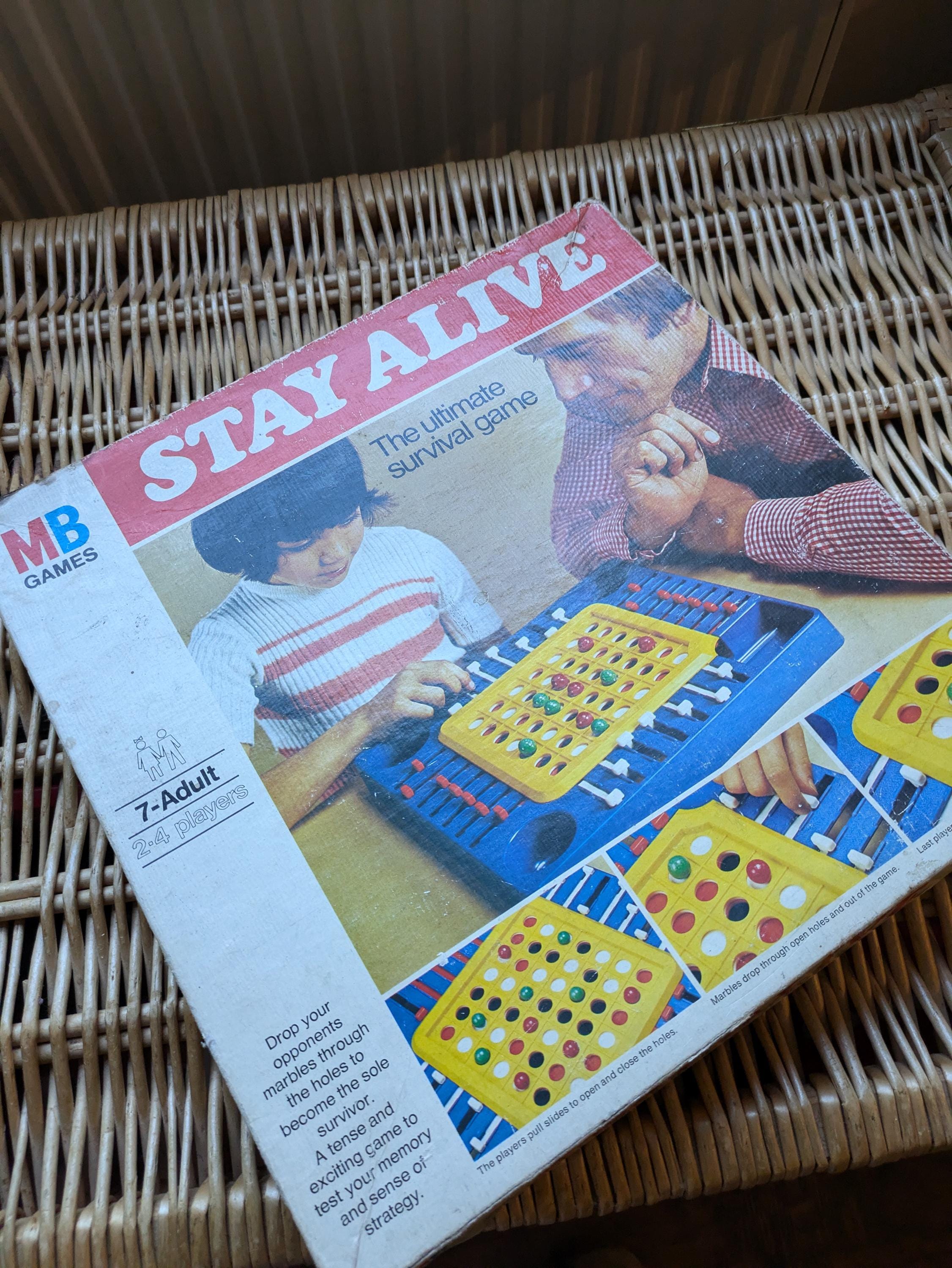 Vintage "staying Alive" Board Game by MB Games From 1976, Complete With ...