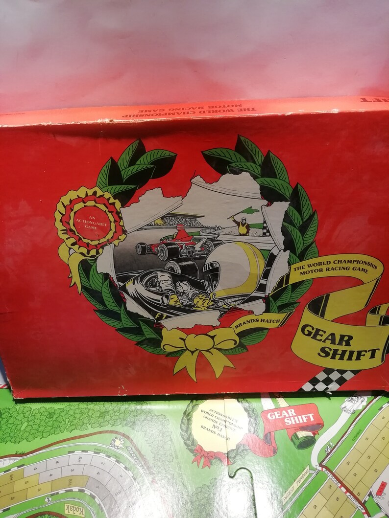 Vintage Gearshift F1 Board Game, Complete by Action Gable - Etsy