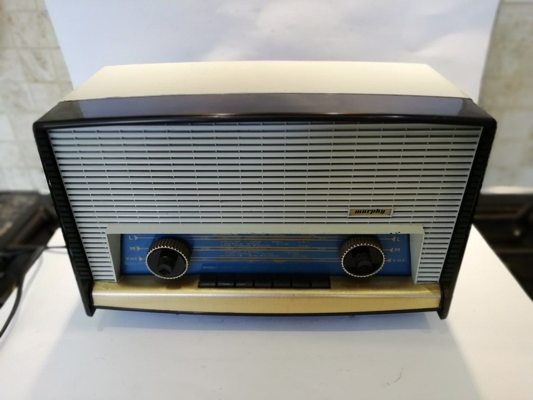 Vintage Murphy U506 Valve Radio, 1959 Working - Etsy