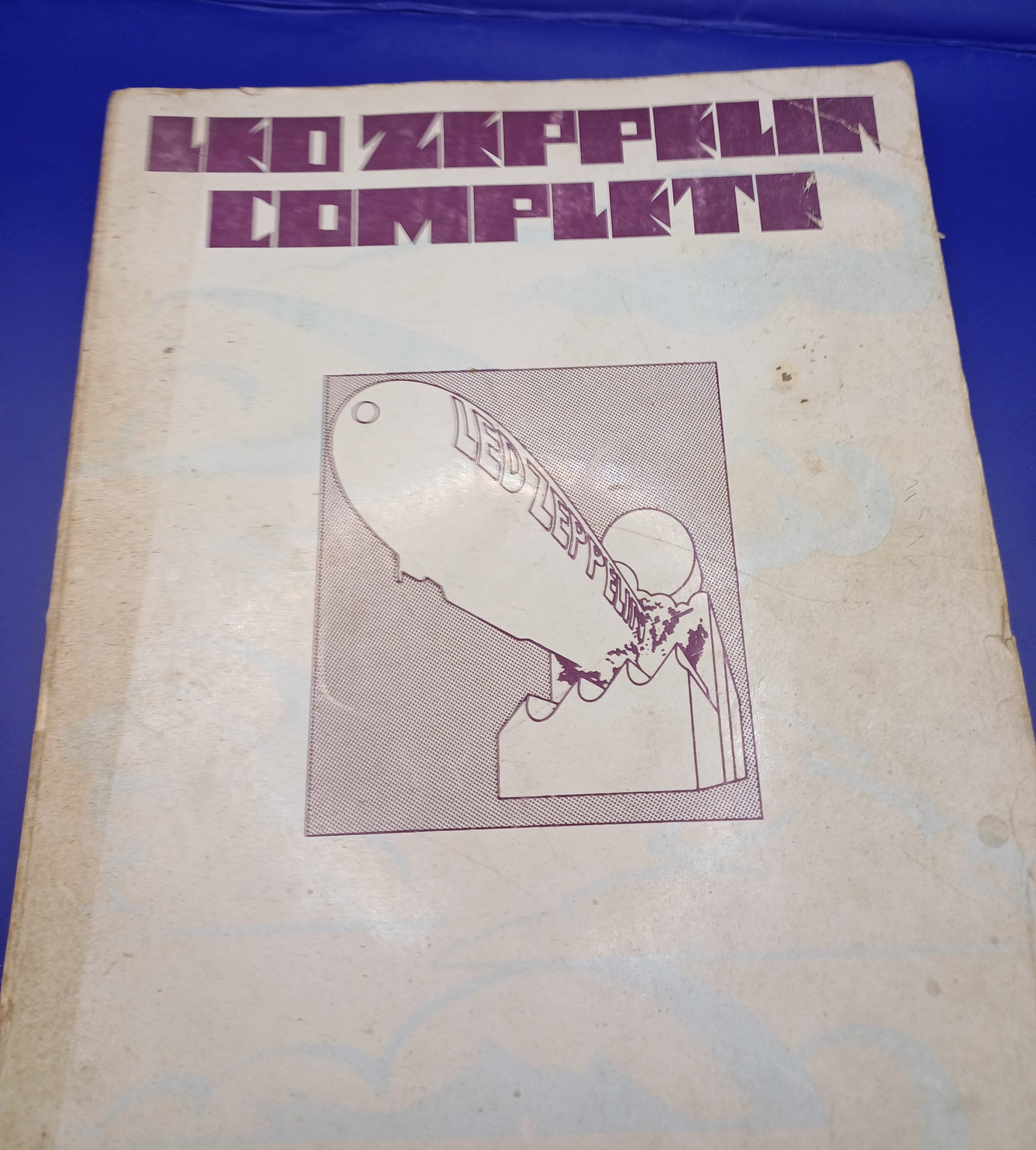 Led Zeppelin Complete 1973 Sheet Music Book, Fair to Tatty - Etsy