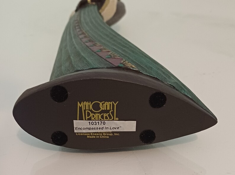 Mahogany Princess Statue, Parastone Enesco, 2000 Ed Van Rosmalen ...