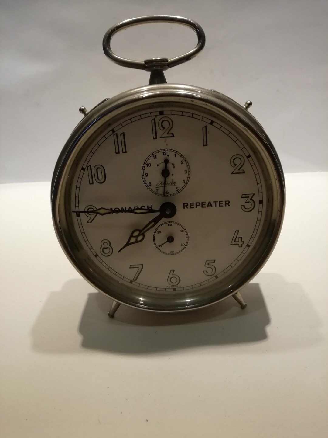 Vintage Alarm Clock Kaiser Repetition West Germany Table Clock Home ...