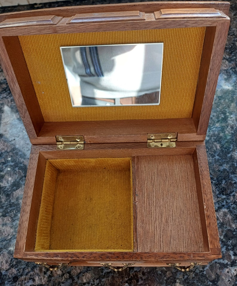 Vintage Laurel Wooden "chest of Draws" Musical Box, Fully Working. - Etsy