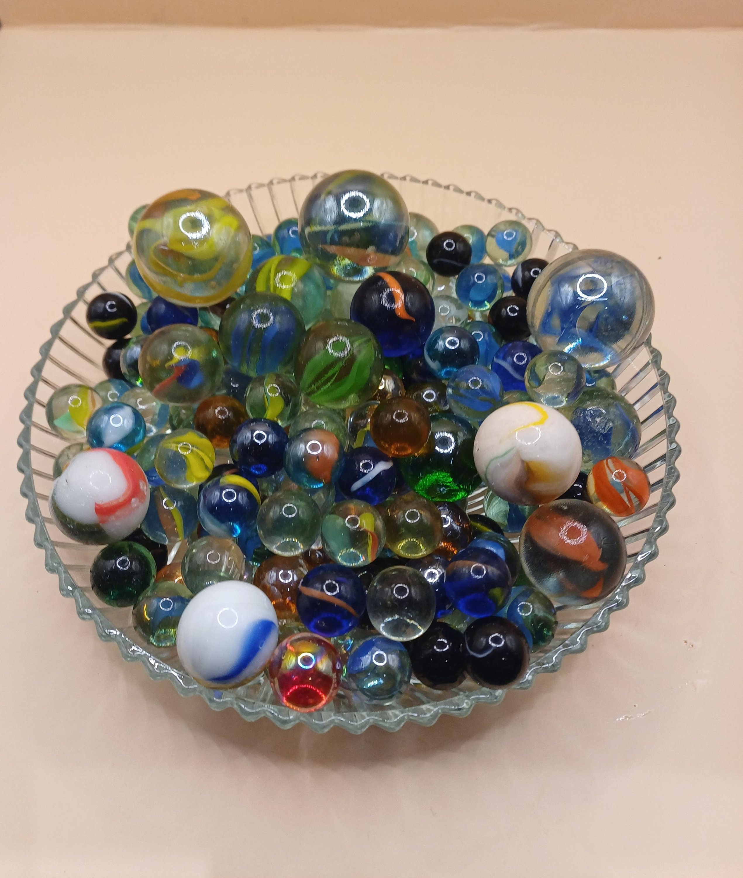Vintage 1.5KG of Various Types & Sizes on Marbles - Etsy
