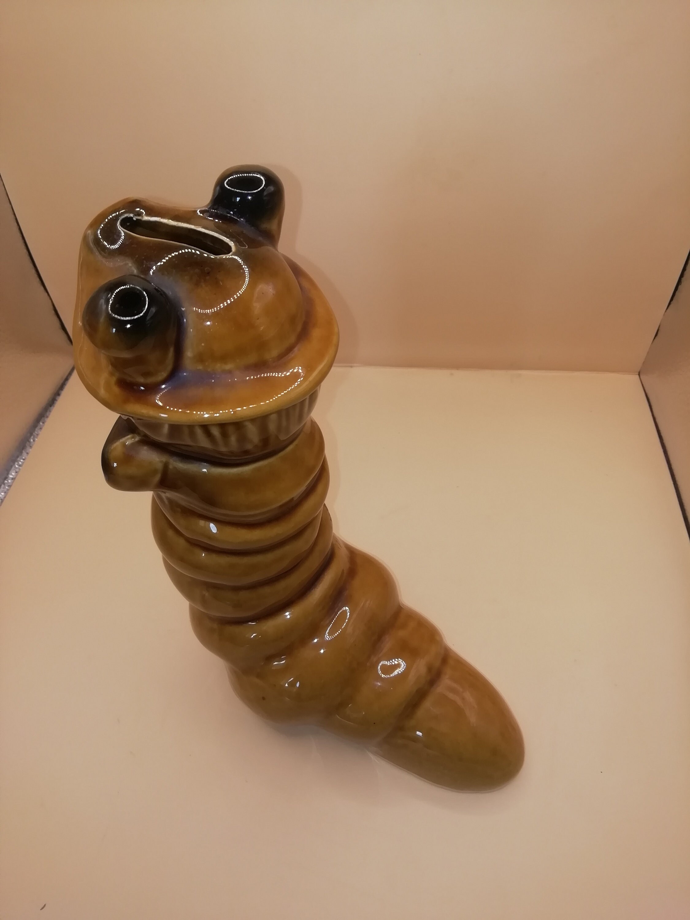 Vintage Ceramic Willy Worm Money Box From the 1960 Very Good-rare and ...