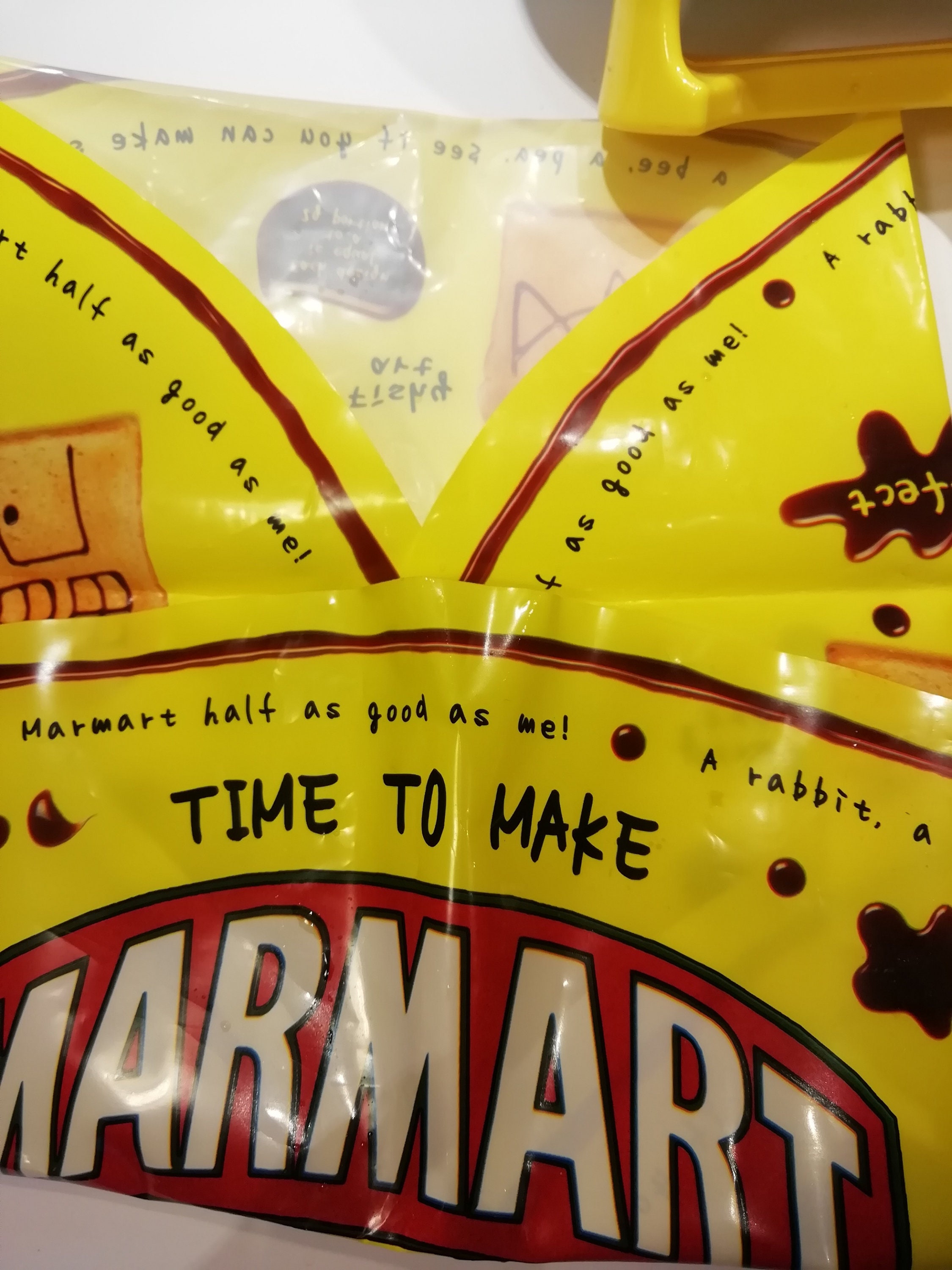 Vintage Marmite Squeezy Jar Themed Large Lunch Box Storage Case ...