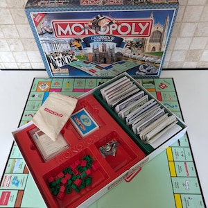 Monopoly Cambridge Edition Complete - Etsy