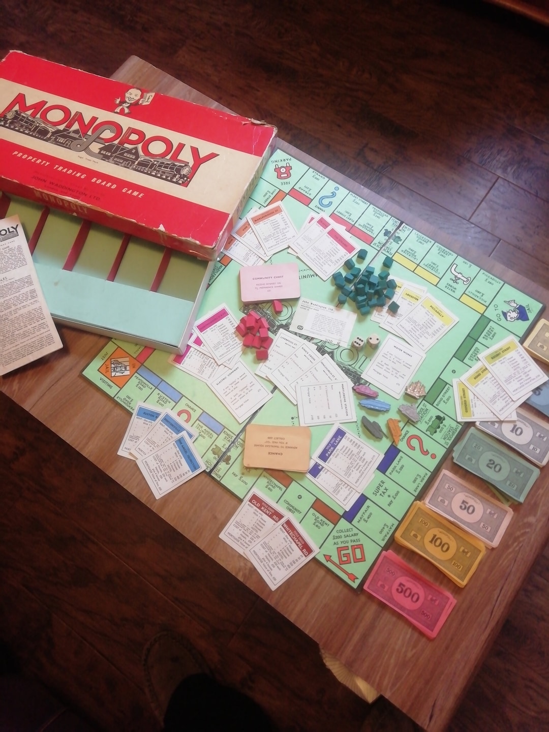 Vintage 1940s Monopoly "war Time" Edition Complete - Etsy UK