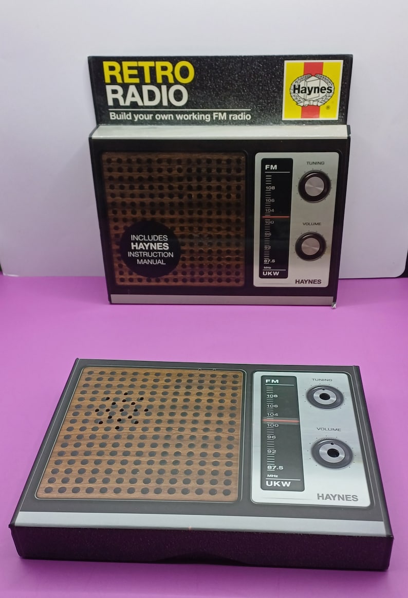 Haynes HRR1493 Retro Radio Construction Kit, Unused, Complete, Build ...