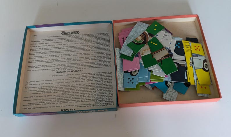 Spear's Games 1960's Car Capers Board Game Vintage Collectables Genuine ...