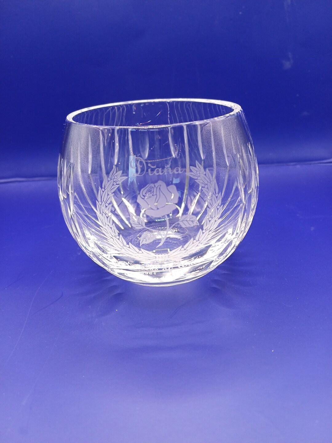 Stuart Crystal- Diana- Princess of Wales "england's Rose" Limited ...