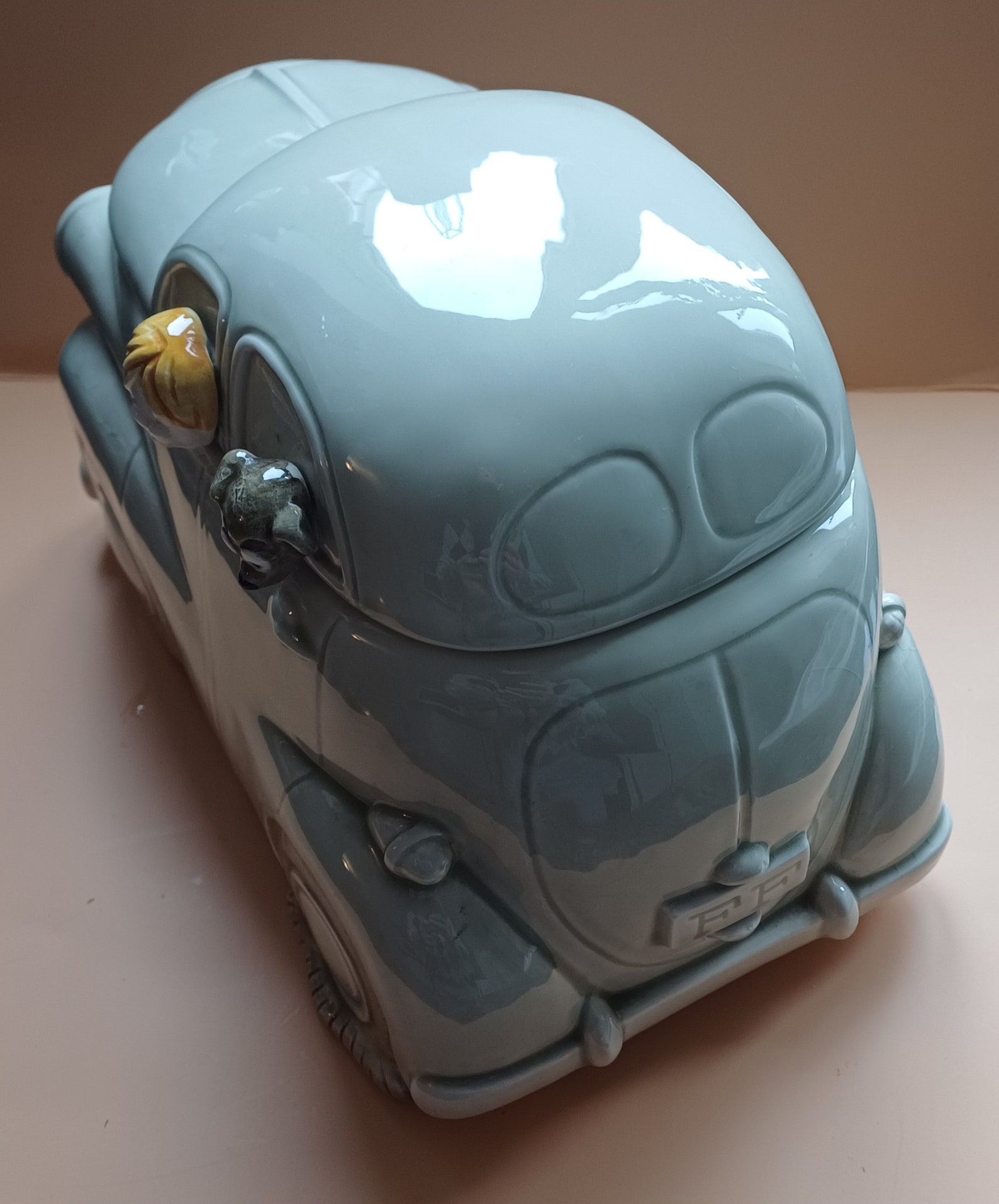 Awesome Vintage 1978 Fitz and Floyd "auto" Ceramic Cookie Jar - Fitz ...