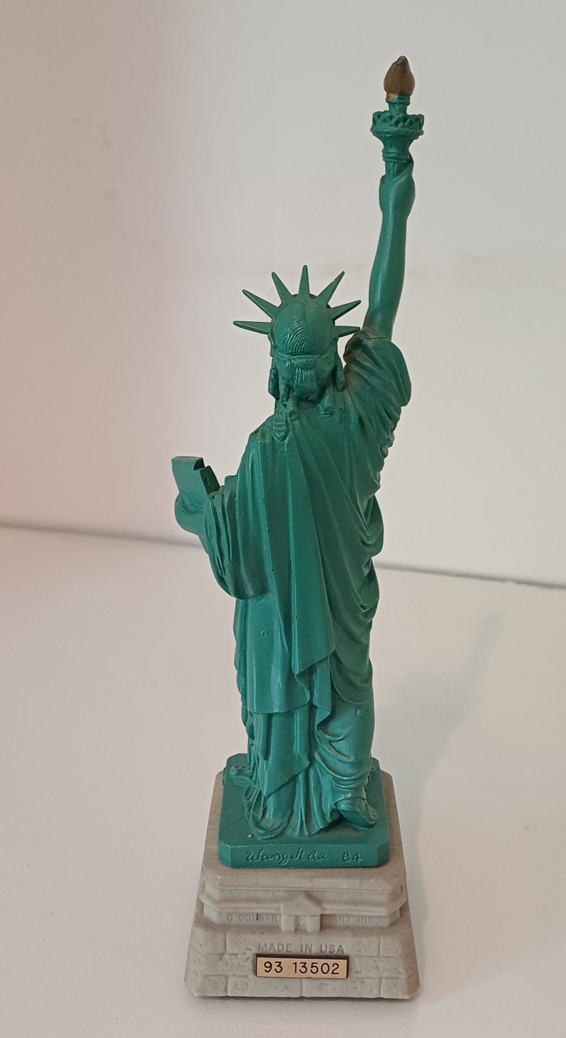 1984 Wang Jida Alva Barrett Colea Statue of Liberty Colbar Art Inc N0 ...