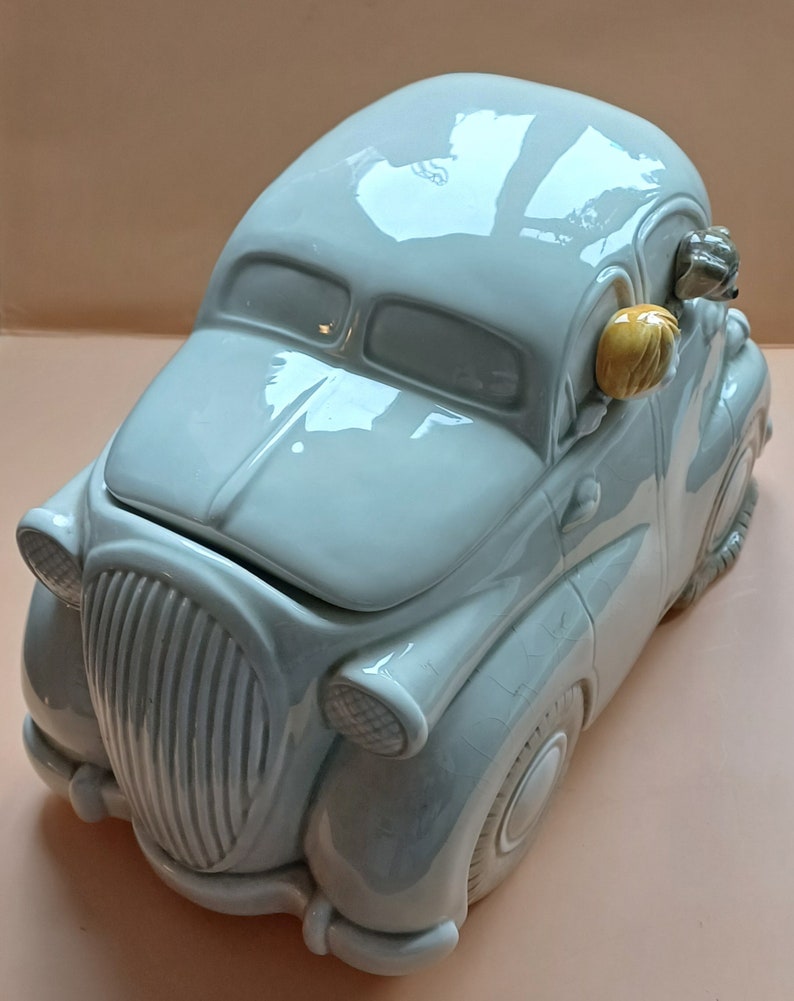 Awesome Vintage 1978 Fitz and Floyd "auto" Ceramic Cookie Jar - Fitz ...