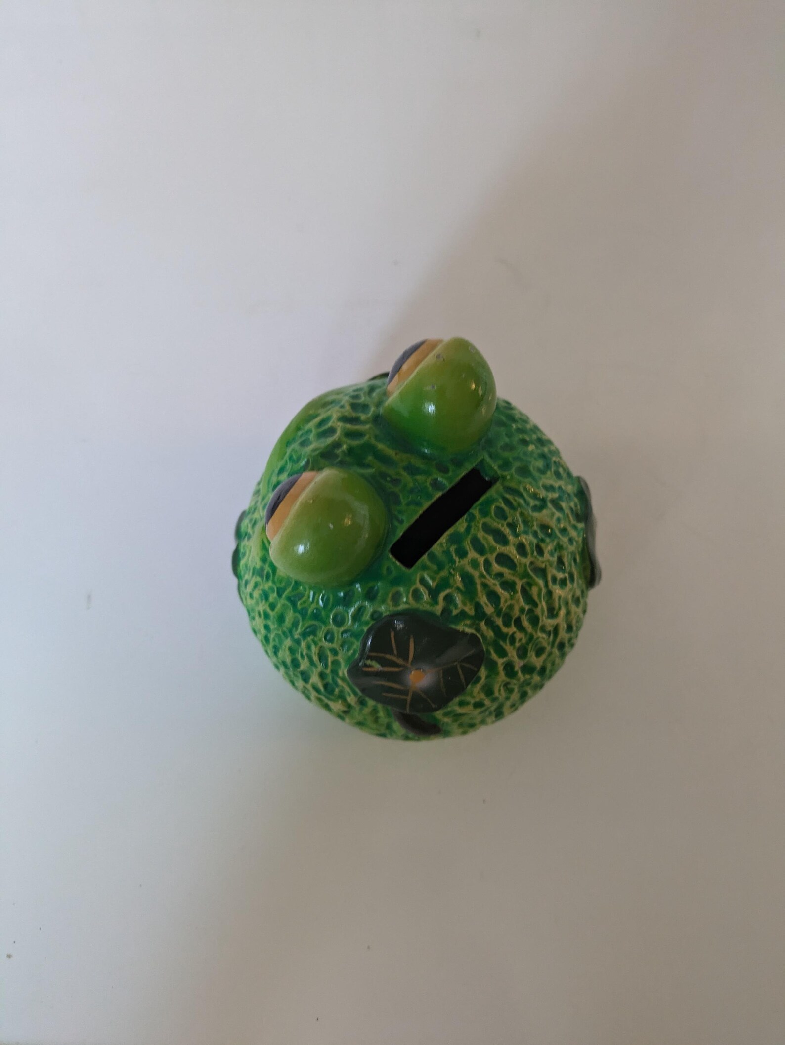 Frog Money Box Ceramic Green - Etsy