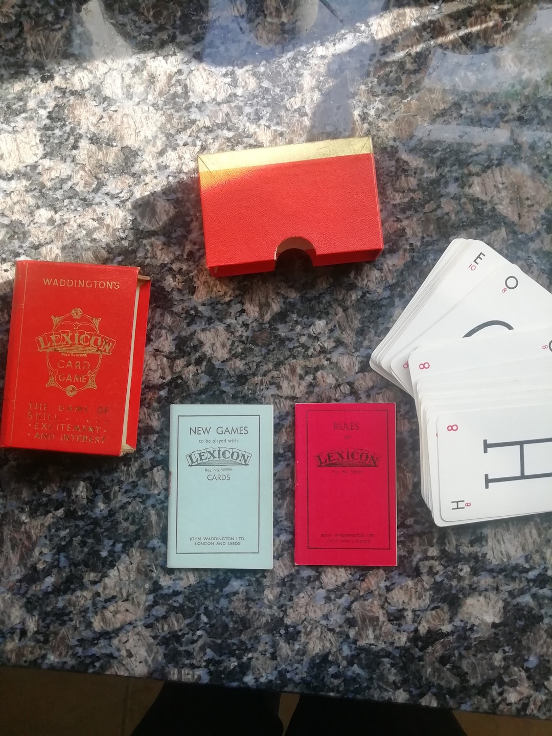 Vintage lexicon Card Game Complete - Etsy