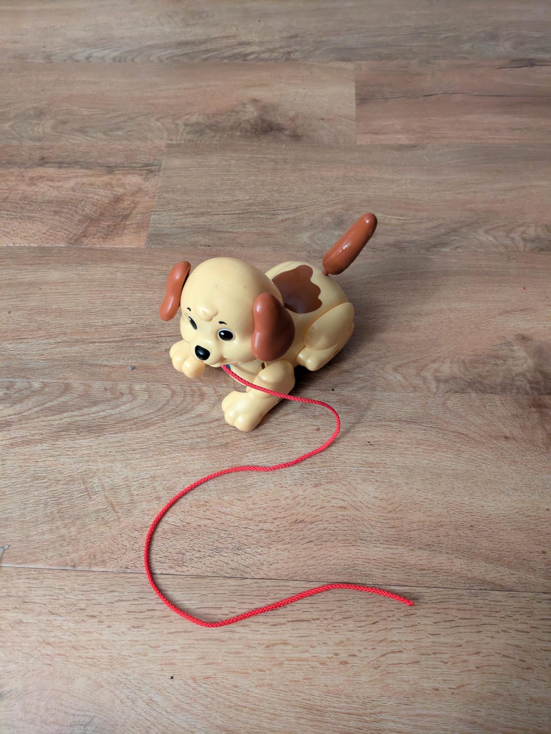 Vintage Pull Along " Lil Snoopy Puppy by Fisher Price. - Etsy