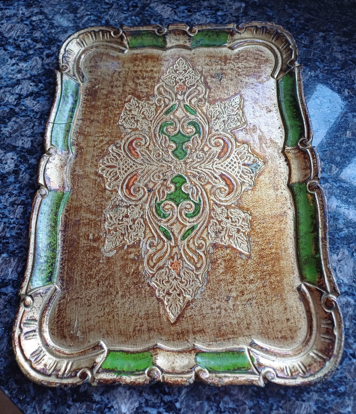Vintage Wooden Decorative Asian Ornate Hand Carved Tray. - Etsy