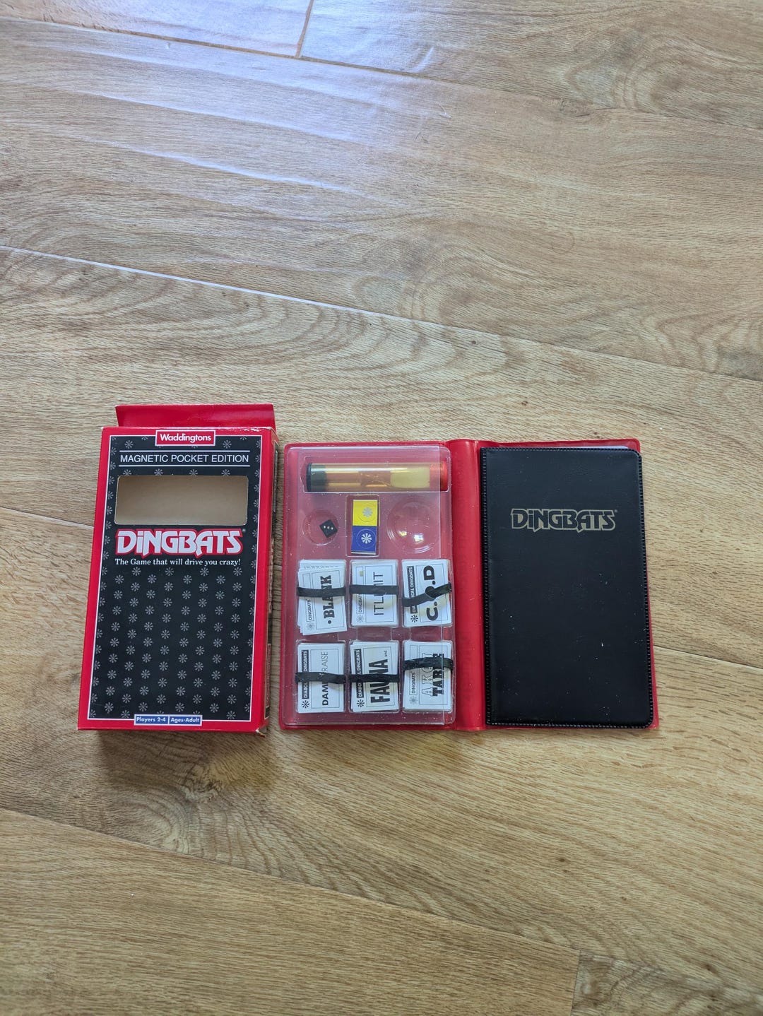 Vintage Magnetic Dingbats Travel Game Complete With Instructions - Etsy